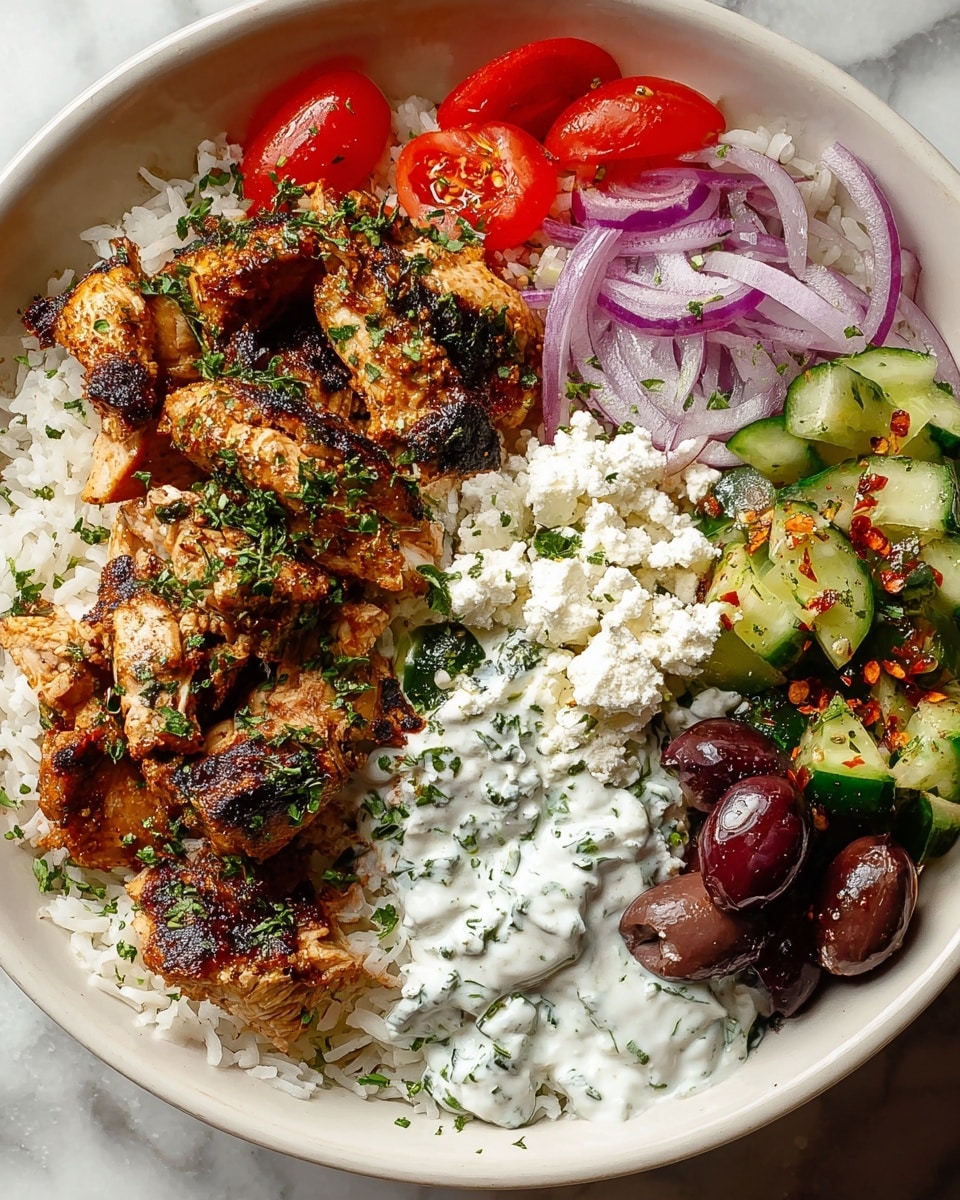 Greek Chicken Gyro Bowls Recipe – Epic Recipe Box