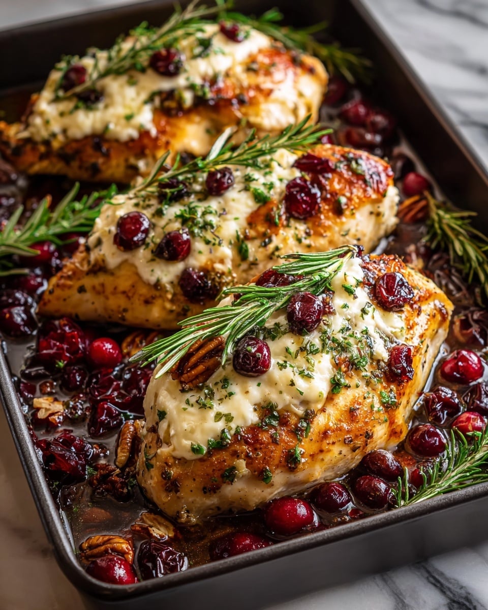 Honey Cranberry Chicken Bake with Ricotta Cheese Recipe – Epic Recipe Box