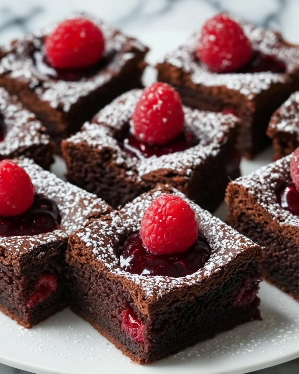Raspberry Chocolate Noel Brownies Recipe – Epic Recipe Box
