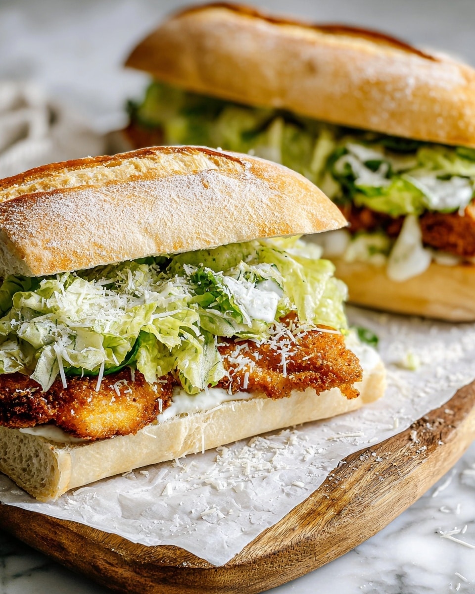 Chicken Caesar Sandwiches Recipe – Epic Recipe Box
