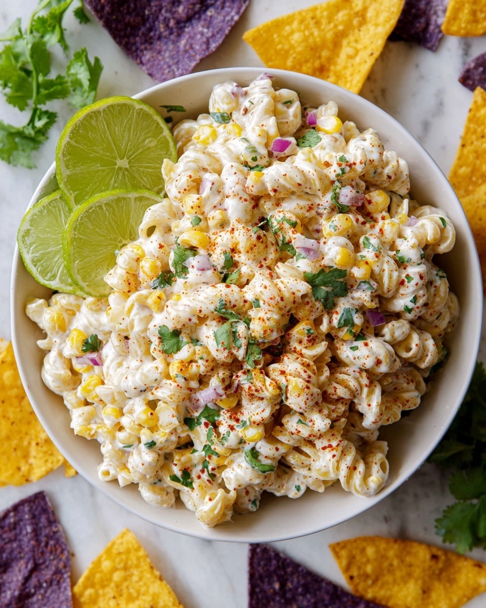Mexican Street Corn Pasta Salad Recipe – Epic Recipe Box